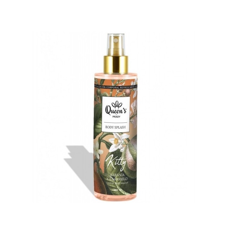 Body Splash – Kitty (Naranja y Caramelo) - Queen's Prady - 250ml -B...