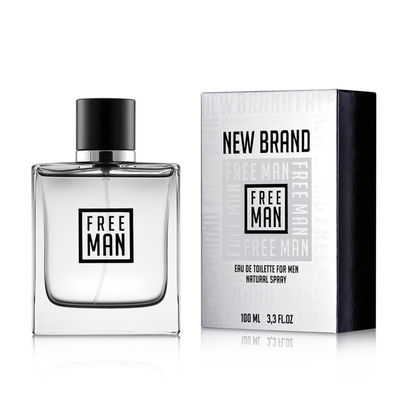 New Brand Free Man For Men Perfume para Hombre - Eau de Toilette