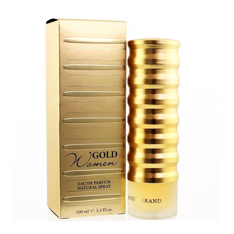 New Brand Prestige Gold Women Perfume para Mujer - Eau de Parfum