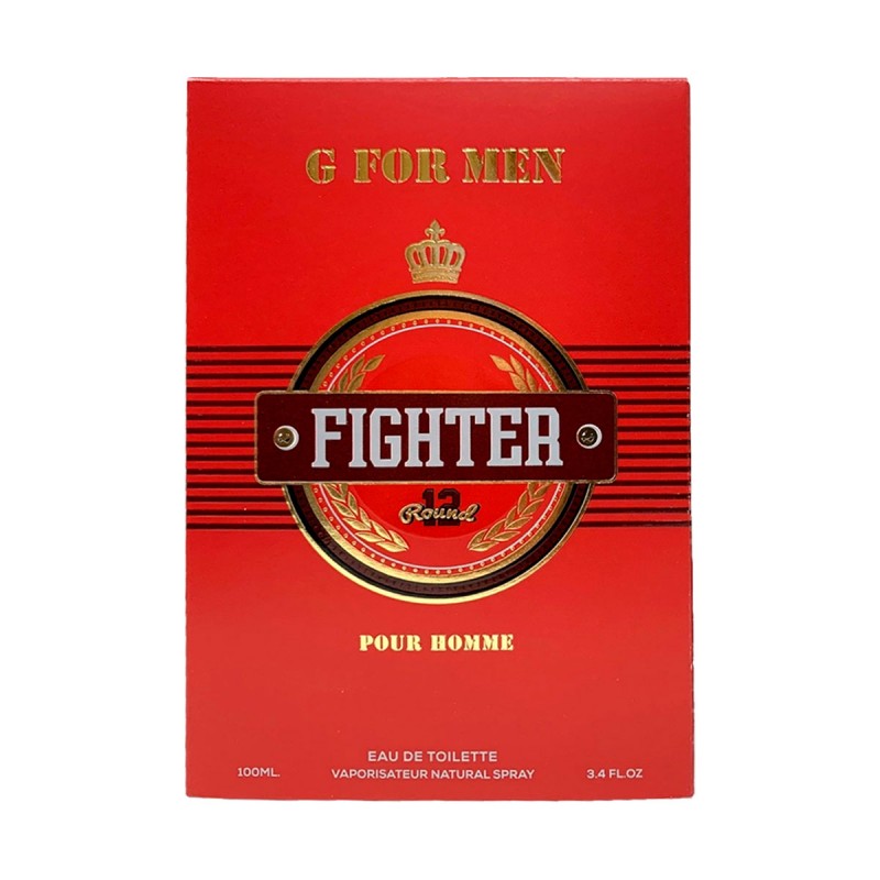G For for Men Fighter para Hombre - Eau de Toilette - 100ml -Perfum...